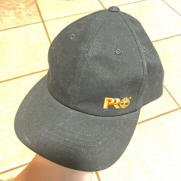 Timberland PRO | Accessories | Black Cap With Orange Timberland Logo ...